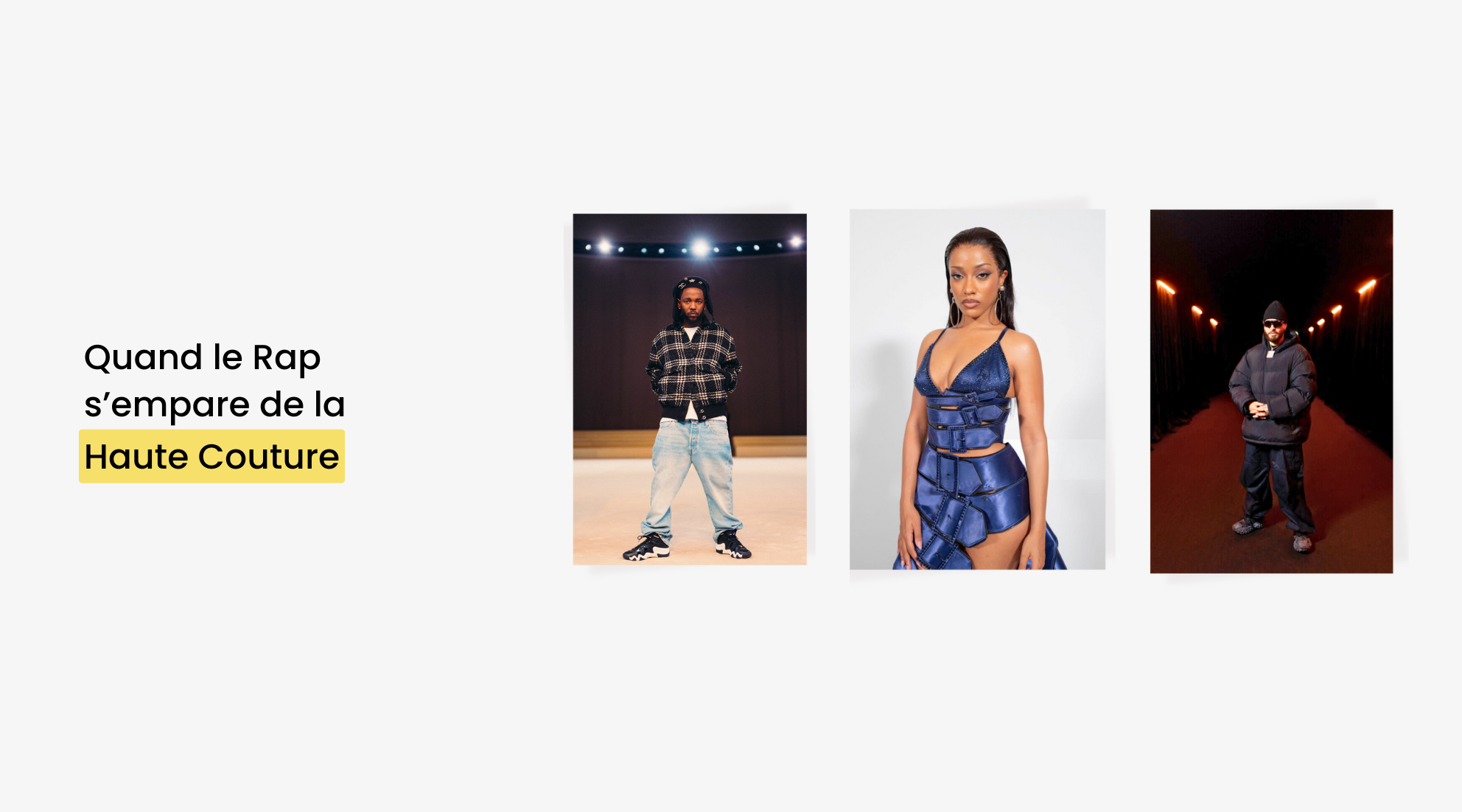 Quand le rap s'empare de la haute couture : influence culturelle